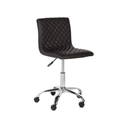Beliani B&uuml;rostuhl ORLANDO in Schwarz - (W) 38 x (H) 75 x (L) 38 cm | Gr.: onesize
