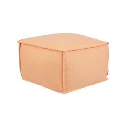 Beliani Pouf SHERALI in Orange - (W) 50 x (H) 30 x (L) 50 cm | Gr.: onesize