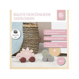 Bieco Spielwaren Nachziehfiguren "Dinos" - ab 12 Monaten | Gr.: onesize