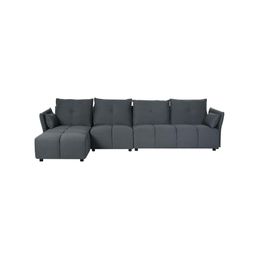 Beliani Ecksofa TOMRA in Grau - (W) 325 x (H) 65 x (L) 136 cm | Gr.: onesize