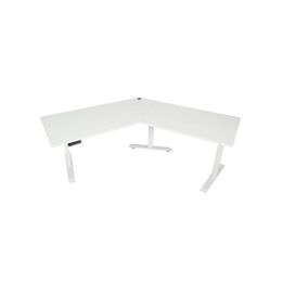 MCW Schreibtisch D40 120&deg;, Wei&szlig;, wei&szlig; | Gr.: onesize