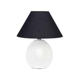 Beliani Tischleuchten CADENA in Beige/Schwarz - (W) 34 x (H) 42 x (L) 34 cm | Gr.: onesize