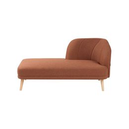 Beliani Chaiselongue TANLAY in Braun - (W) 74 x (H) 78 x (L) 153 cm | Gr.: onesize