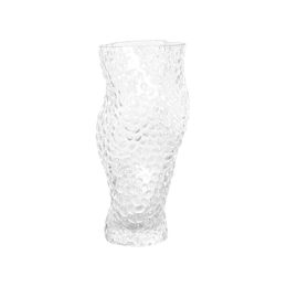 Beliani Blumenvase ELATOS in Transparent - (W) 10 x (H) 23 x (L) 10 cm | Gr.: onesize