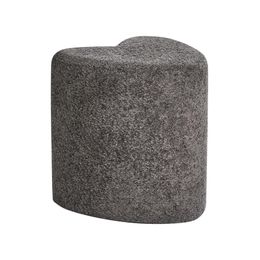 Beliani Pouf SCOTIA in Grau - (W) 40 x (H) 44 x (L) 33 cm | Gr.: onesize