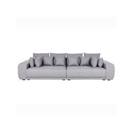 Beliani 4-Sitzer Sofa TORPO in Grau/Schwarz - (W) 308 x (H) 84 x (L) 136 cm | Gr.: onesize