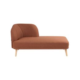 Beliani Chaiselongue TANLAY in Braun - (W) 74 x (H) 78 x (L) 153 cm | Gr.: onesize