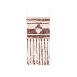 Beliani Wandbehang SAIF in Rot/Beige - (W) 43 x (H) 90 x (L) 1 cm | Gr.: onesize