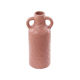 Beliani Blumenvase DRAMA in Rosa - (W) 10 x (H) 24 x (L) 10 cm | Gr.: onesize