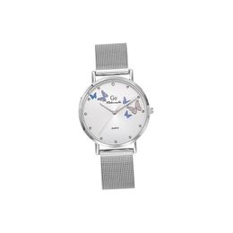 Armbanduhr-Analog silber mittel (ca. 34mm) Girl Only GO | Gr.: onesize