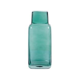 Beliani Blumenvase MERBAKA in Gr&uuml;n - (W) 10 x (H) 26 x (L) 10 cm | Gr.: onesize