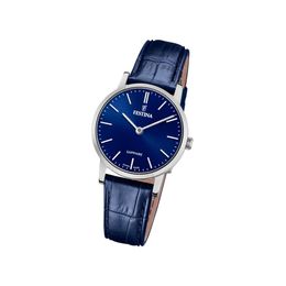 Analog-Armbanduhr Festina Swiss Made blau klein (ca. 29mm) | Gr.: onesize