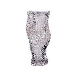 Beliani Blumenvase DYTIKO in Grau - (W) 16 x (H) 31 x (L) 16 cm | Gr.: onesize