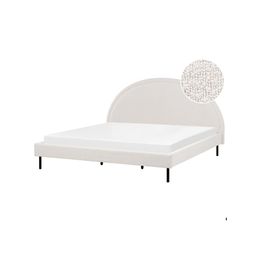 Beliani Doppelbett MARGUT in Wei&szlig; - (W) 192 x (H) 116 x (L) 214 cm | Gr.: onesize