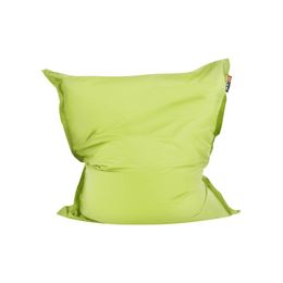Beliani Sitzsackbezug FUZZY in Gr&uuml;n - (W) 180 x (L) 140 cm | Gr.: onesize