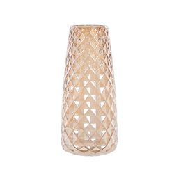Beliani Blumenvase PACHEIA in Orange - (W) 10 x (H) 23 x (L) 10 cm | Gr.: onesize
