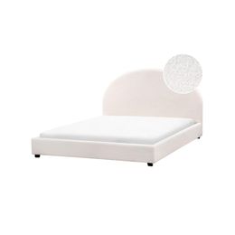 Beliani Doppelbett VAUCLUSE in Weiß - (W) 174 x (H) 112 x (L) 214 cm | Gr.: onesize