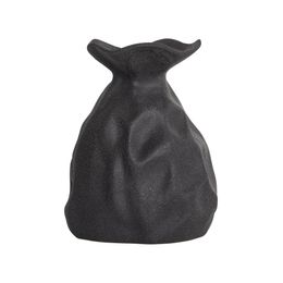 Beliani Blumenvase COONTAIL in Schwarz - (W) 20 x (H) 31 x (L) 20 cm | Gr.: onesize