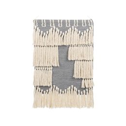 Beliani Wandbehang MAHRI in Grau/Beige - (W) 60 x (H) 106 x (L) 1 cm | Gr.: onesize