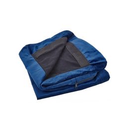 Beliani Sessel-Schonbezug BERNES in Blau - (W) 80 x (H) 46 x (L) 77 cm | Gr.: onesize