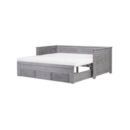 Beliani Tagesbett CAHORS in Grau - (W) 186 x (H) 72 x (L) 209 cm | Gr.: onesize