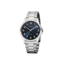 Regent Uhren Armbanduhr-Analog silber mittel (ca. 39mm) Regent Metallarmband | Gr.: onesize