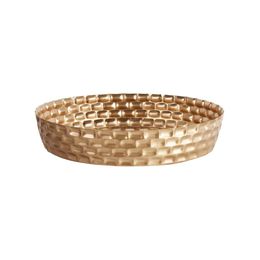 Beliani Tablett SUEZ in Gold - (W) 37 x (H) 7 x (L) 37 cm | Gr.: onesize