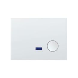 Beliani Badezimmerspiegel MONTARON in Silber - (W) 80 x (H) 60 x (L) 4 cm | Gr.: onesize