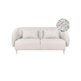 Beliani 3-Sitzer Sofa UMEA in Beige/Braun - (W) 190 x (H) 78 x (L) 85 cm | Gr.: onesize