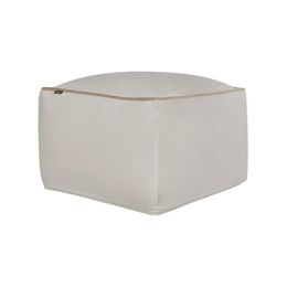 Beliani Pouf DAREYN in Beige - (W) 50 x (H) 30 x (L) 50 cm | Gr.: onesize