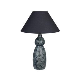 Beliani Tischleuchten MATINA in Blau/Schwarz - (W) 40 x (H) 60 x (L) 40 cm | Gr.: onesize
