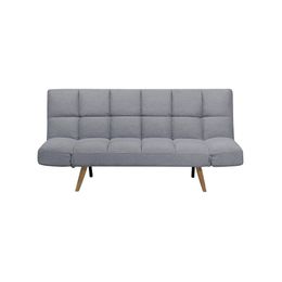 Beliani 3-Sitzer Sofa INGARO in Grau/Braun - (W) 182 x (H) 86 x (L) 79 cm | Gr.: onesize