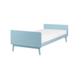 Beliani Einzelbett BONNAC in Blau - (W) 95 x (H) 60 x (L) 210 cm | Gr.: onesize