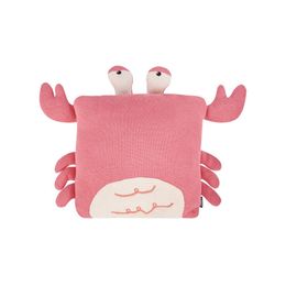 Beliani 2er-Set Dekokissen JARGALLI in Rosa/Beige | Gr.: onesize