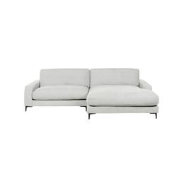 Beliani Ecksofa MALOY in Grau/Schwarz - (W) 272 x (H) 87 x (L) 189 cm | Gr.: onesize