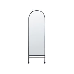 Beliani Wandspiegel JARNAGES in Schwarz - (W) 45 x (H) 145 x (L) 3 cm | Gr.: onesize