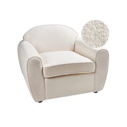 Beliani Sessel ELLEDE in Beige - (W) 93 x (H) 73 x (L) 90 cm | Gr.: onesize