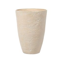 Beliani Outdoor Blumentopf CAMIA in Beige - (W) 51 x (H) 71 x (L) 51 cm | Gr.: onesize