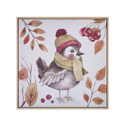 Beliani Canvas CASTRO in Bunt - (W) 63 x (H) 63 x (L) 5 cm | Gr.: onesize