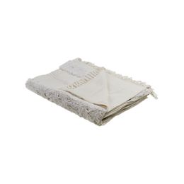 Beliani Kuscheldecke RAEBARELI in Beige - (W) 130 x (H) 1 x (L) 180 cm | Gr.: onesize