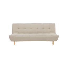 Beliani 3-Sitzer Sofa ALSTEN in Beige/Braun - (W) 182 x (H) 41 x (L) 83 cm | Gr.: onesize
