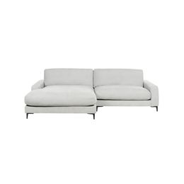Beliani Ecksofa MALOY in Grau/Schwarz - (W) 272 x (H) 87 x (L) 189 cm | Gr.: onesize
