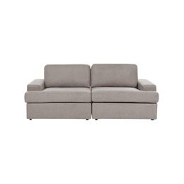 Beliani 3-Sitzer Sofa ALLA in Braun - (W) 208 x (H) 86 x (L) 112 cm | Gr.: onesize