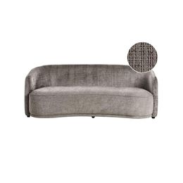 Beliani 3-Sitzer Sofa ROSET in Braun - (W) 202 x (H) 76 x (L) 92 cm | Gr.: onesize