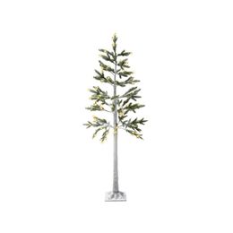 Beliani LED Deko ALBIONI in Wei&szlig;/Gr&uuml;n - (W) 57 x (H) 180 x (L) 57 cm | Gr.: onesize