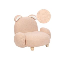 Beliani Kindersessel KANNA in Beige - (W) 65 x (H) 45 x (L) 51 cm | Gr.: onesize