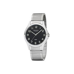 Regent Uhren Armbanduhr-Analog silber mittel (ca. 39mm) Regent Zugarmband | Gr.: onesize