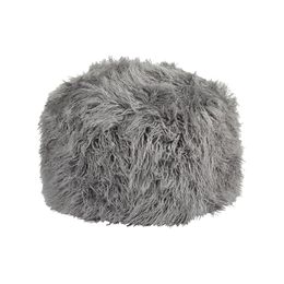 Beliani Pouf TUKKI in Grau - (W) 50 x (H) 30 x (L) 50 cm | Gr.: onesize