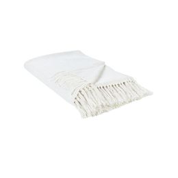 Beliani Kuscheldecke AMPARA in Weiß - (W) 220 x (H) 1 x (L) 240 cm | Gr.: onesize