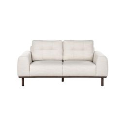 Beliani 2-Sitzer Sofa LAURILA in Beige/Braun - (W) 170 x (H) 71 x (L) 92 cm | Gr.: onesize